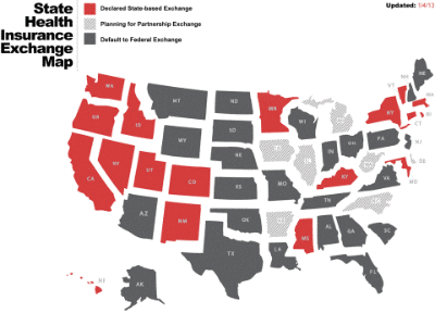 HealthCare dot Gov | State Health Insurance Exchanges | Which is Which